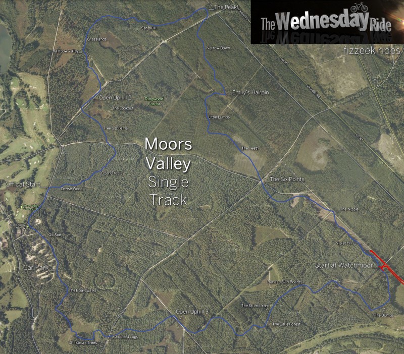 Moors Valley Country Park - Trail Guide and Reviews - iBikeRide
