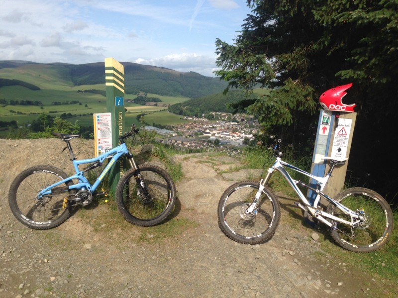 Innerleithen Mountain Bike Trails - Trail Guide and Reviews - iBikeRide